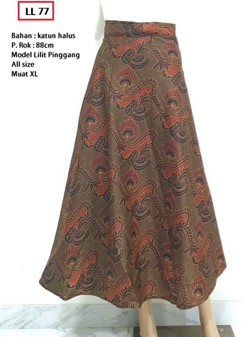 Jual Bawahan Batik Rok Batik Lilit Panjang Rok Batik Lilit Di Seller ...