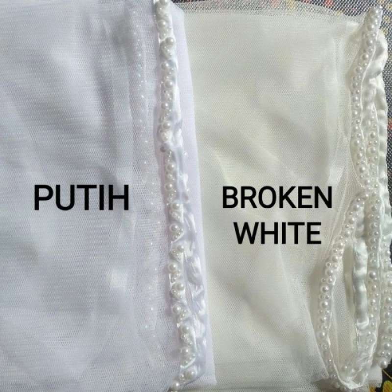 Jual Slayer Pengantin / Veil Kerudung Akad Nikah Di Seller Zati Shop ...