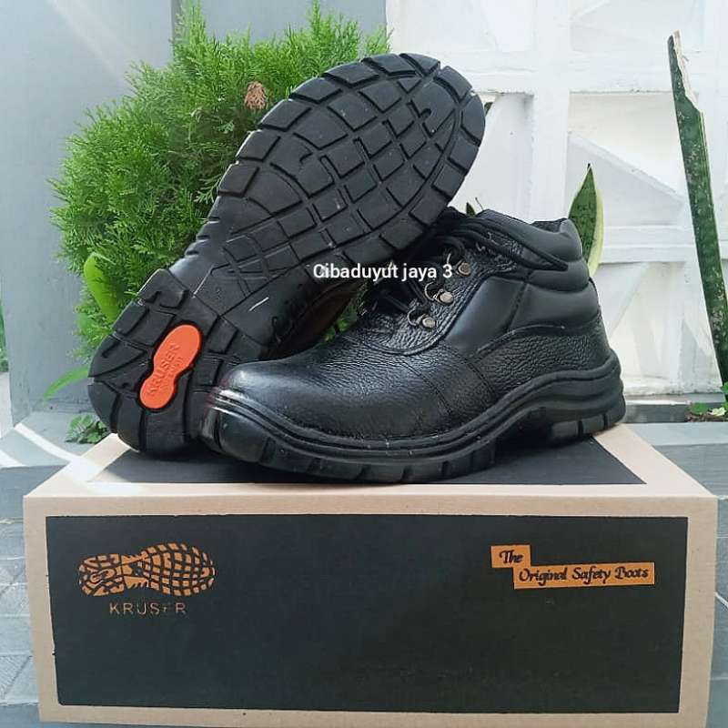 Promo Crewger Sepatu Safety Kruser Ujung Besi Boots Savety Septi Sefty ...