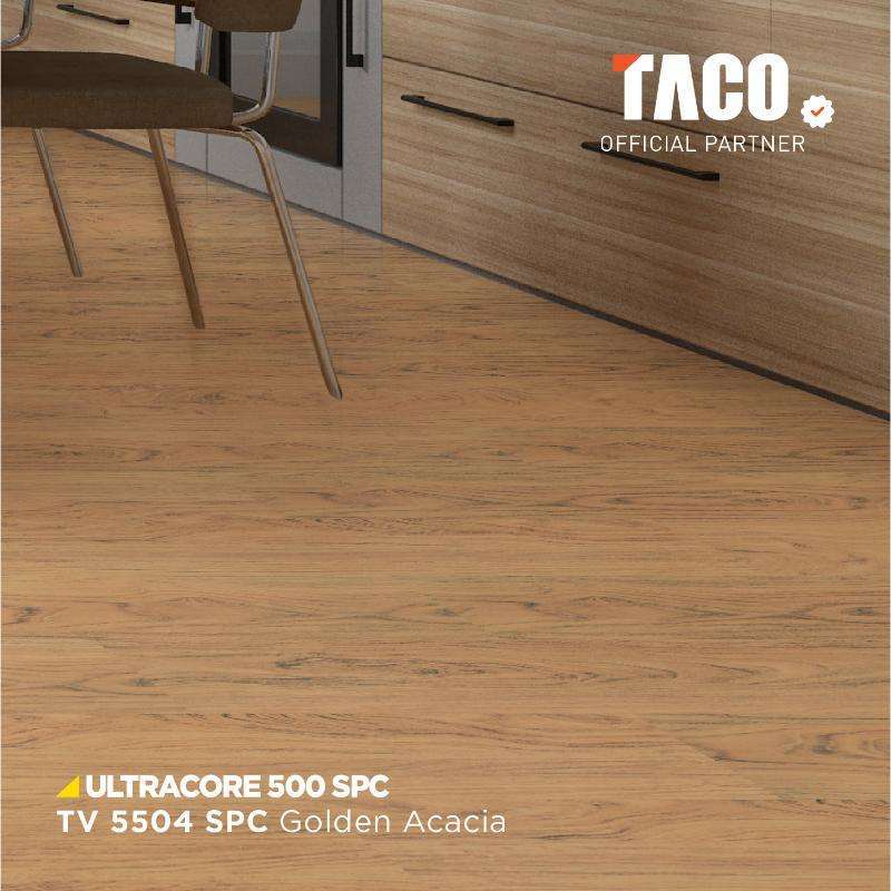 Jual Taco Lantai Spc 5mm - Tv 5504 Golden Acacia Di Seller Karunia ...