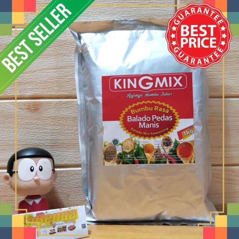 Jual Bumbu Tabur Rasa Balado 1 Kg Untuk Kentang Makaroni Keripik Snack ...