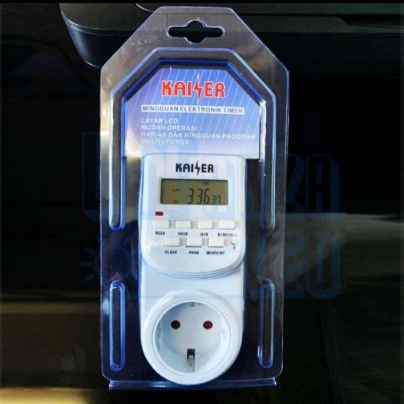 Promo Timer Digital Kaiser 24 Jam Stop Kontak Timer Digital Kaiser 24 Jam Diskon 23% Di Seller ...