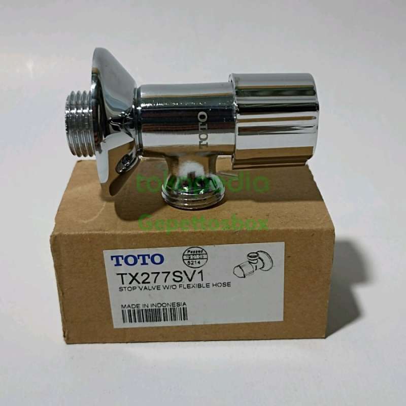Promo Stopkran Toto Tx277sv1 Stop Kran Diskon 23% Di Seller Riade Store ...