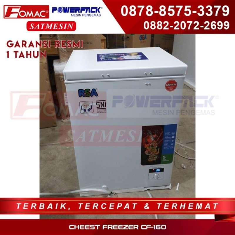 Promo Rsa Freezer Box Cf 160 / Cf160 150 Liter Diskon 33% Di Seller ...