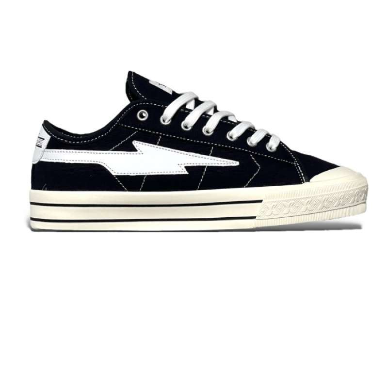 Promo Sepatu Sneakers Xternalstepsure Mitterns Storm Low Black White ...