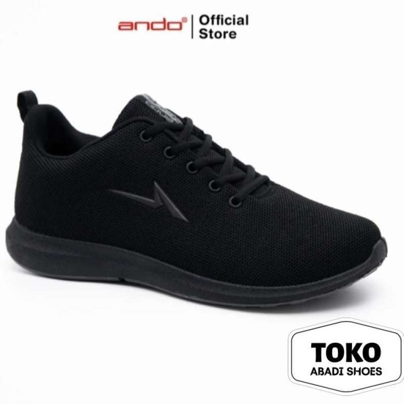 Promo Sepatu Hitam Polos Untuk Sekolah / Sepatu Full Black O.r.ig.in.al ...
