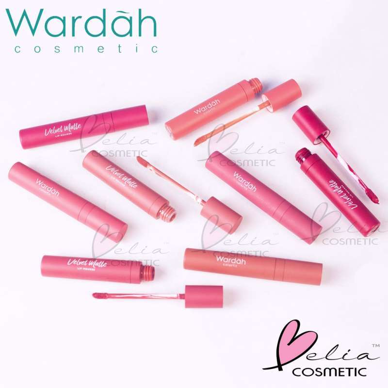 Promo Wardah Colorfit Velvet Matte Lip Mousse | Lipstik Cair Dengan ...