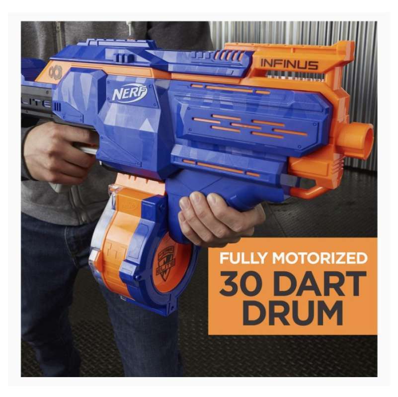 Promo Nerf Nstrike Elite Infinus Motorized Speed Load Tech Original Hasbro Diskon 23% Di Seller ...