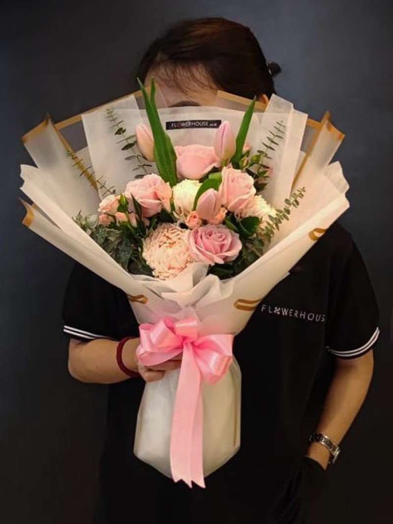 Promo Yejin Bouquet | Buket Bucket Bunga Tulip Graduation Wisuda Ulang ...