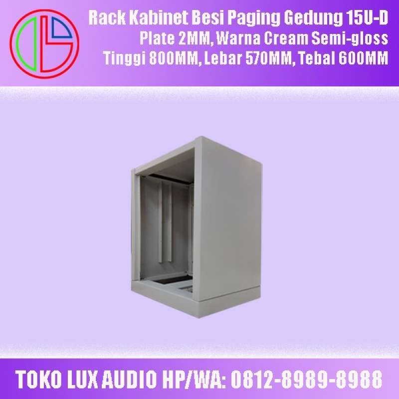 Promo Rack Kabinet Besi 15u-d Lengkap Acc Setting Untuk Pa System ...