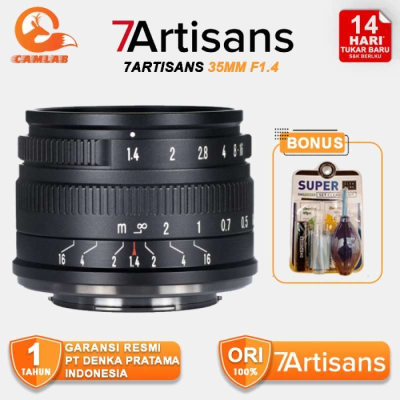 Promo 7artisans 35mm F1.4 For Fx E Mount Lens 7artisan Diskon 23% Di Seller Mettaria Store ...