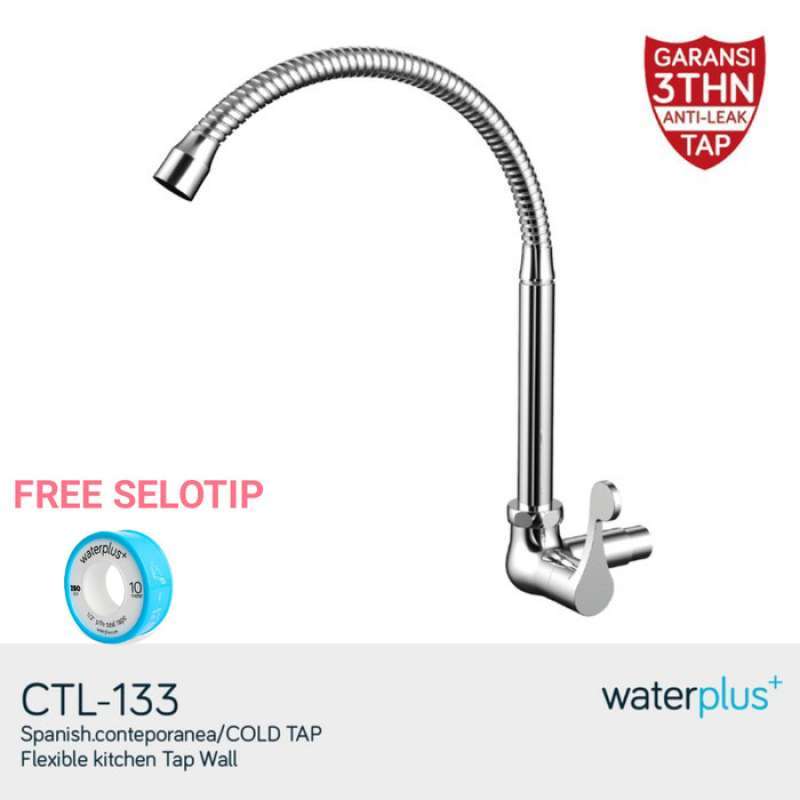 Promo Kran Sink Tembok Waterplus Ctl-133 Diskon 23% Di Seller Specta Store - Cengkareng Barat ...