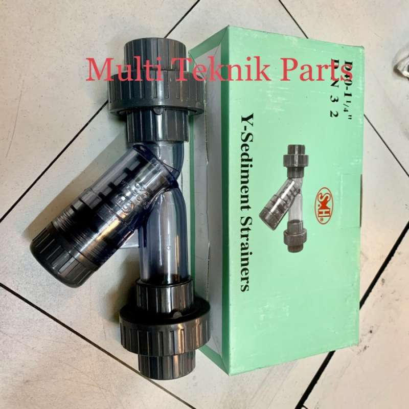 Promo Y Strainer Pvc Clear / Transparan / Y Strainer Pvc Bening 1 Inch Dn25 Diskon 23% Di Seller ...