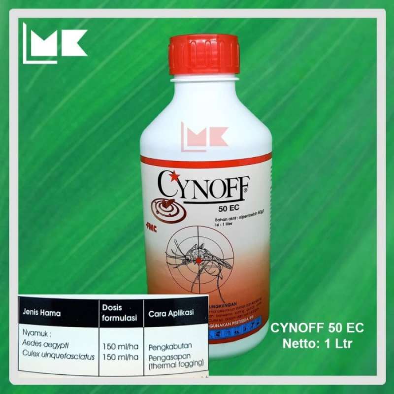 Promo Cynoff 50 Ec - Obat Fogging Nyamuk - Demam Berdarah 1 Liter ...
