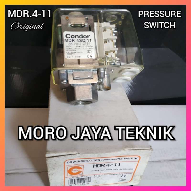 Promo Pressure Switch Condor Mdr.4-11 Otomatis Pompa Air Made In ...