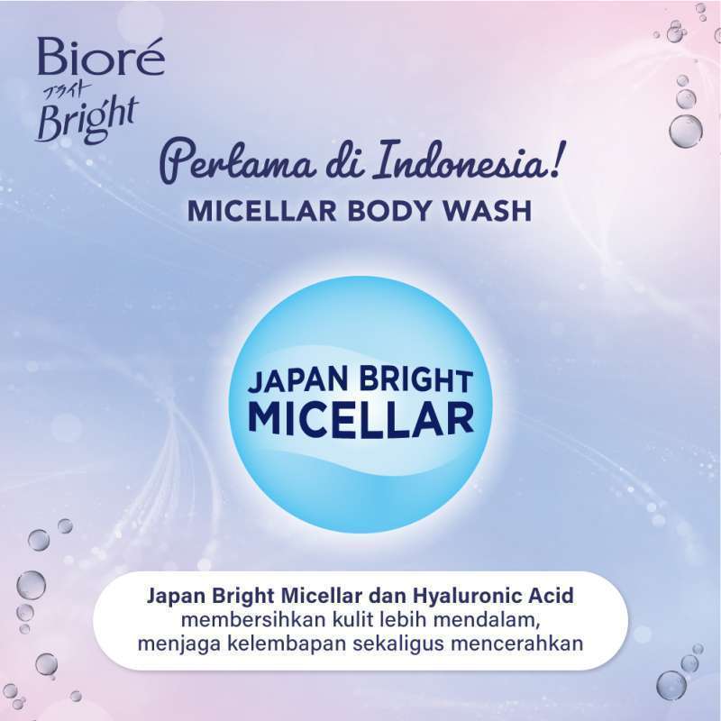 Promo Whs - Smg/jog/solo - Twin Pack Biore Body Foam Bright Freshen Up Matcha Pouch Sabun Mandi ...