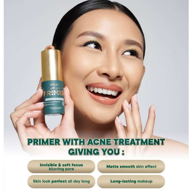 Promo Glam - Npure Centella Asiatica Power Primer - Face Primer Diskon ...