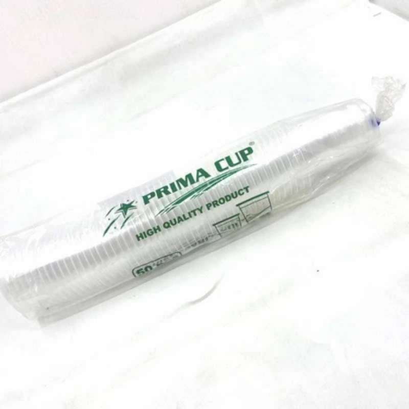 Promo Termurah Prima Cup Minuman Plastik Uk 12oz 14oz/ Gelas Plastik ...