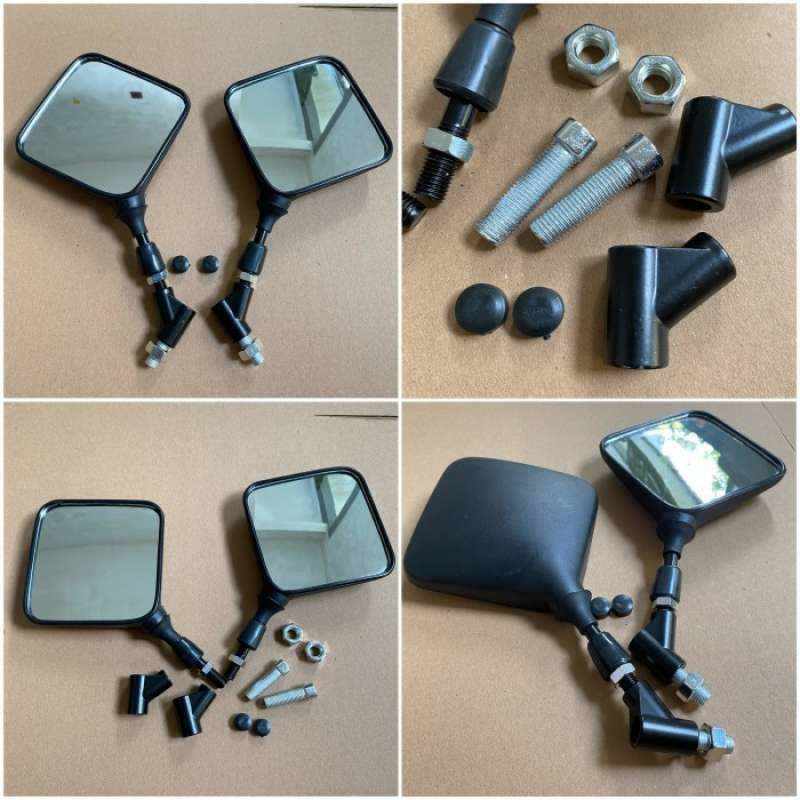 Promo Spion Trail Motocross Supermoto Model Kotak Honda Crf Kawasaki ...