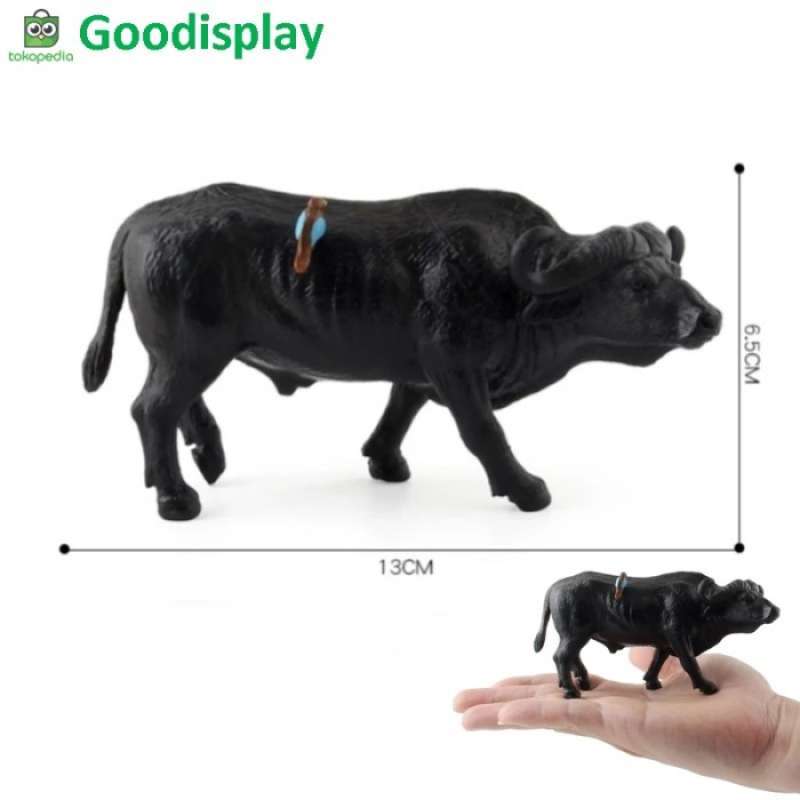 Promo Aneka Mainan Miniatur Hewan Wild Farm Animal Sapi Banteng Kerbau ...