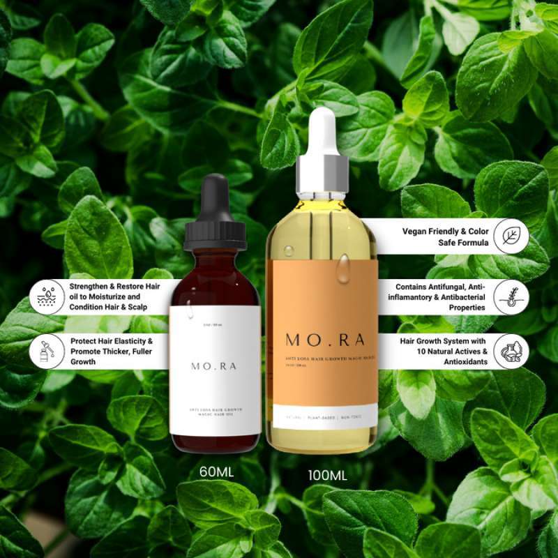 Jual Anti Loss Hair Growth Magic Hair Oil Mora Essentials Di Seller Pro ...