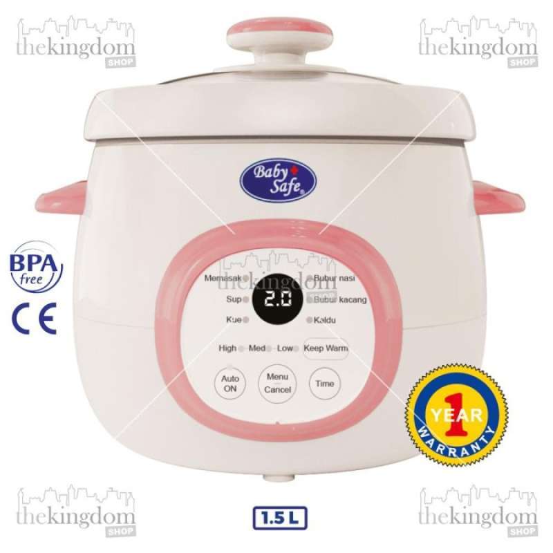 Promo Panci Listrik Keramik Serbaguna Slow Cooker Penanak Nasi - Hijau ...