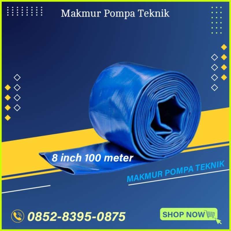 Promo Selang Sunny Hose 8 Inch 100 Meter Selang Irigasi Selang Lipat ...