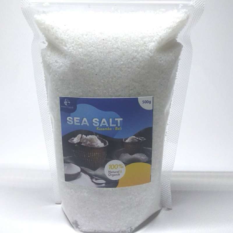 Jual Kusamba Sea Salt Garam Laut Bali Kemasan 500g Di Seller Pro-id ...