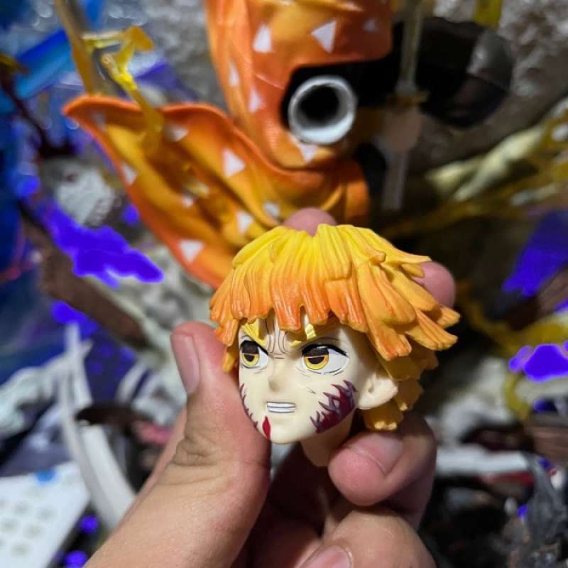 Promo Zenitsu Agatsuma Demon Slayer Statue By Yoyo Studio Led Diskon 10 ...