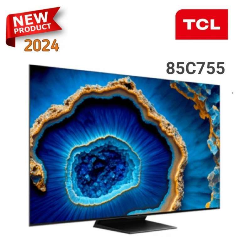 Jual Tv Tcl 85c755 Qd-mini 85 Inch Led 4k Uhd Smart Google Tv W/ 144hz ...