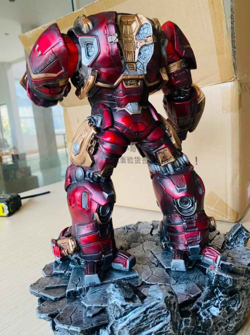 Promo Statue Hulkbuster Iron Man Pajangan Resin Hulk Buster Battle ...