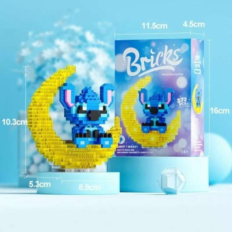 Promo Nano Block Mainan Balok Diy Edukatif Led Building Bricks Bisa Bersinar - 2241 - 2255 Leo ...