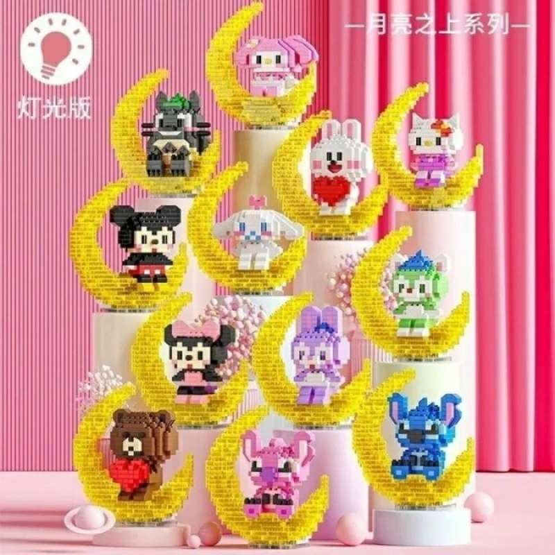 Promo Nano Block Mainan Balok Diy Edukatif Led Building Bricks Bisa Bersinar - 2241 - 2255 Leo ...