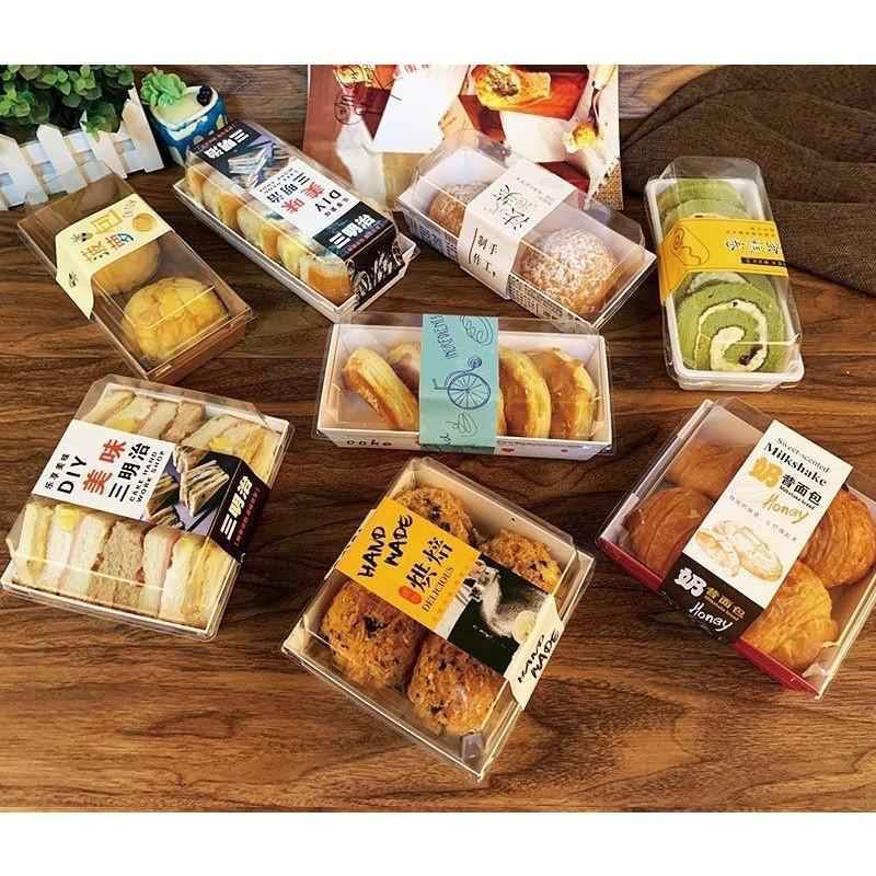 Jual 10 Pcs Premium Box Roti Bisa Masuk Oven Sandwich Burger Hotdog ...