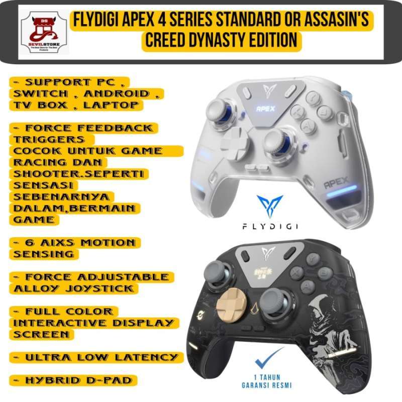 Jual Flydigi Apex 4 Elite Gamepad Gaming Controller Android Switch Pc Mobile Standard Di