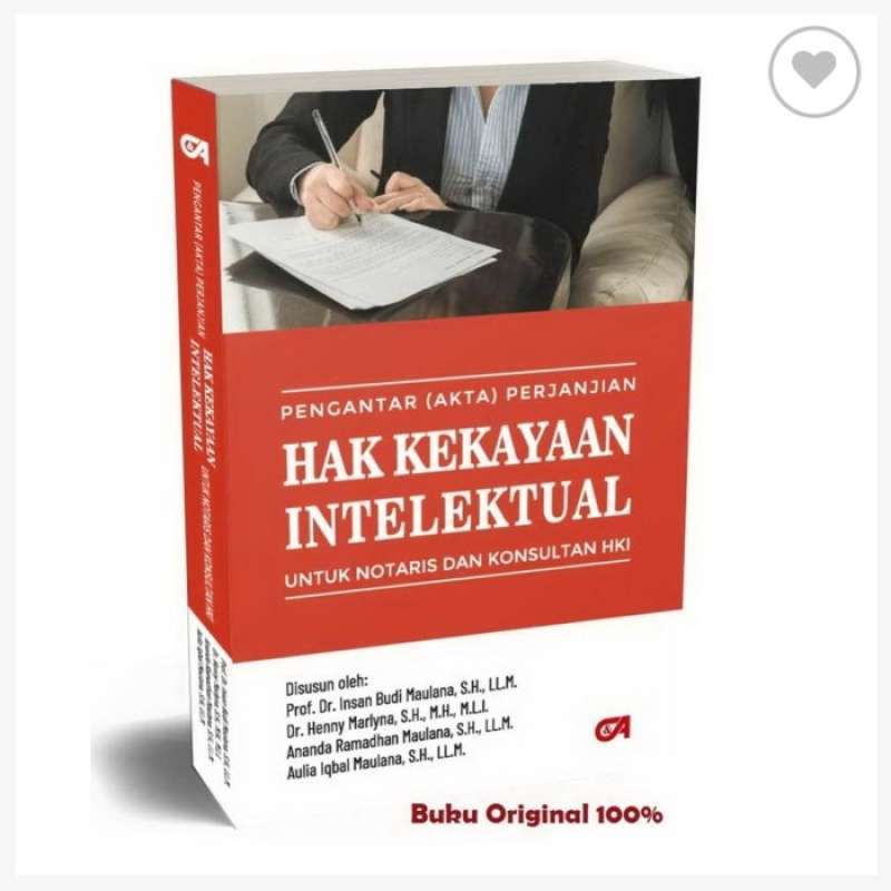 Promo Buku Pengantar (akta) Perjanjian Hak Kekayaan Intelektual Untuk Notari Diskon 23% Di ...