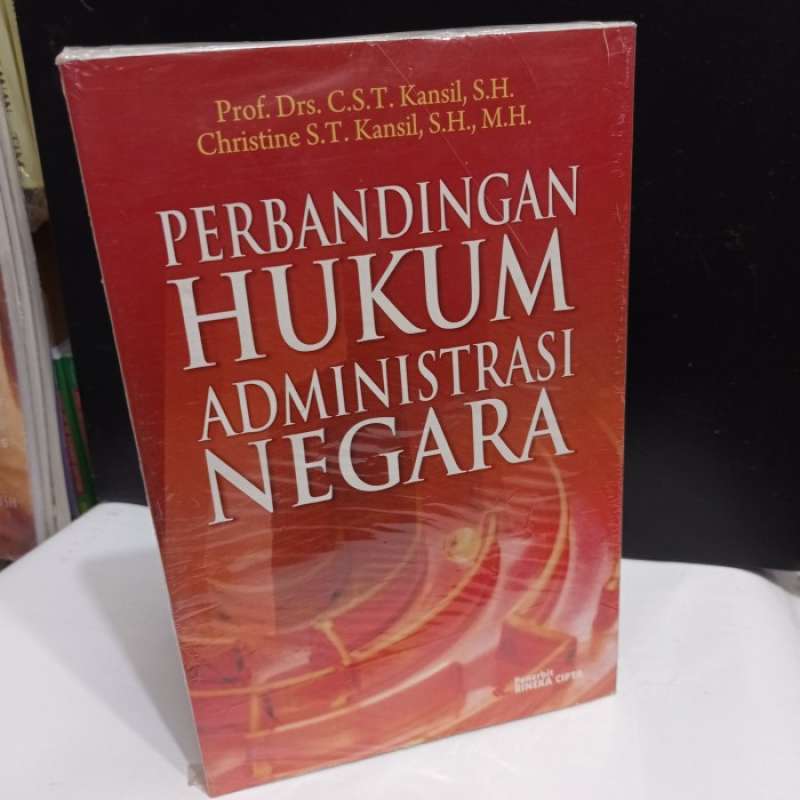 Promo Buku Perbandingan Hukum Administrasi Negara. By.c.s.t. Kansil, Sh ...