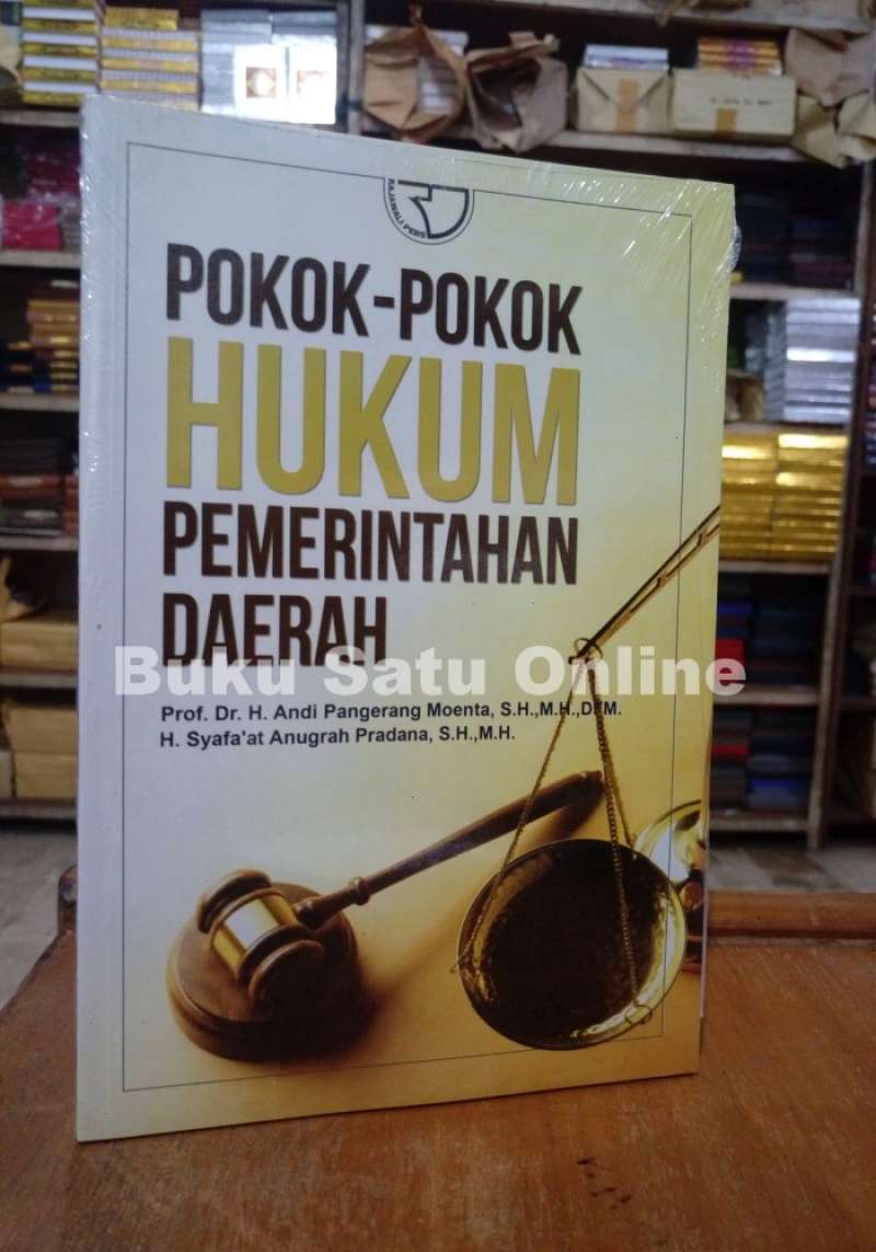 Promo Pokok Pokok Hukum Pemerintahan Daerah - Andi Pangerang Moenta # ...