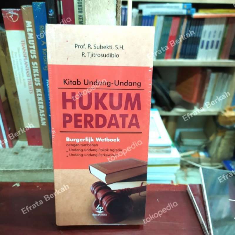 Promo Kitab Undang Undang Hukum Perdata Subekti Diskon 23% Di Seller ...