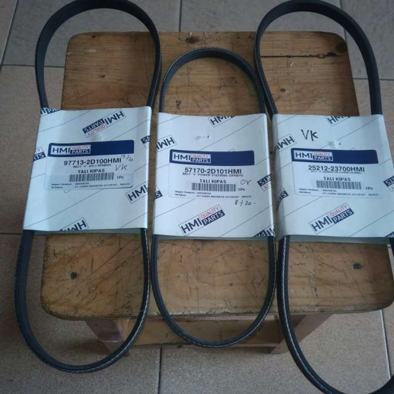 Promo Vanbelt Set Hyundai Tucson Kia Sportage 2 Van Belt Tali Kipas ...