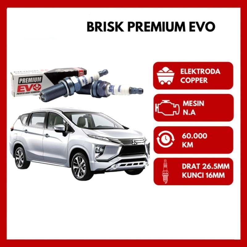 Promo Busi Mobil Brisk Premium Evo Er15sxc Untuk Mitsubishi Xpander Ori ...