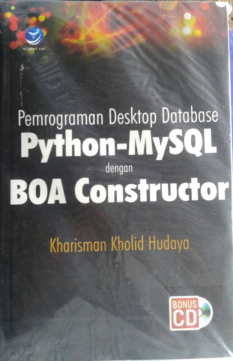 Promo Buku Pemrograman Desktop Database Python Mysql Dengan Boa ...