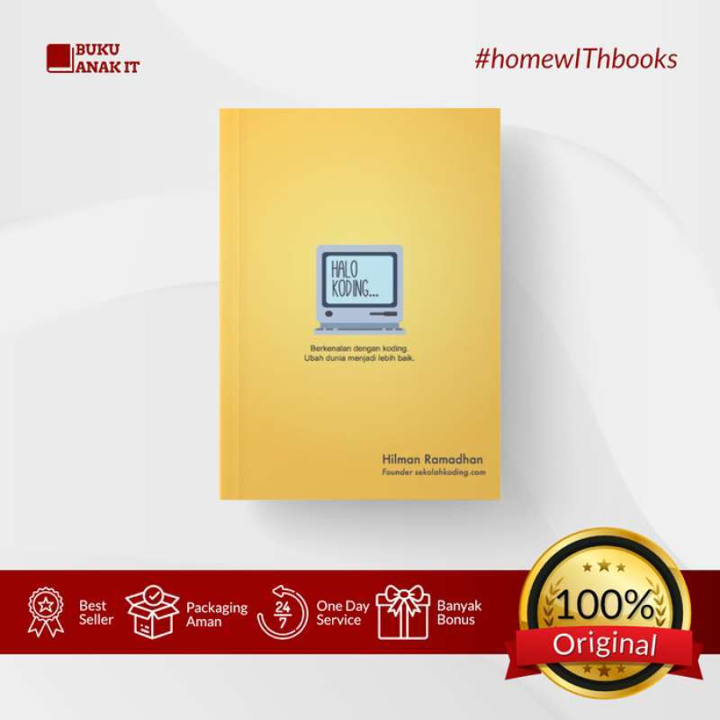 Promo Buku Halo Koding | Buku Untuk Grammer Indonesia | Hilman Ramadhan Diskon 23% Di Seller ...