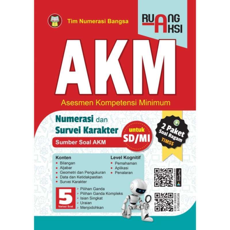 Promo Buku Ruang Aksi Akm Numerasi Dan Survei Karakter Untuk Sd/mi ...