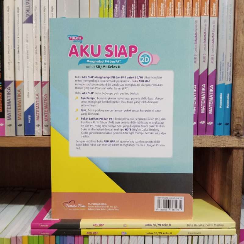 Promo Buku Tematik Aku Siap 2d Kelas 2 Sd K13 Pustaka Mulia Diskon 23% Di Seller Malini Store ...