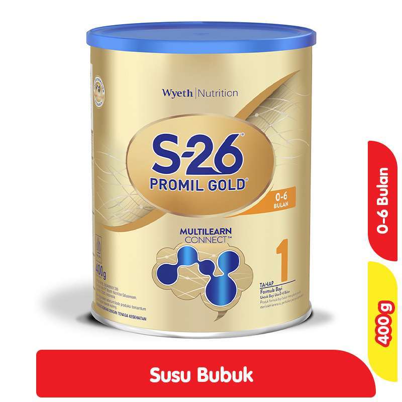Jual S-26 Promil Gold Tahap 1 Susu Formula Bayi 0-6 Bulan 400 G Di Seller Alfamart - Alfamart ...