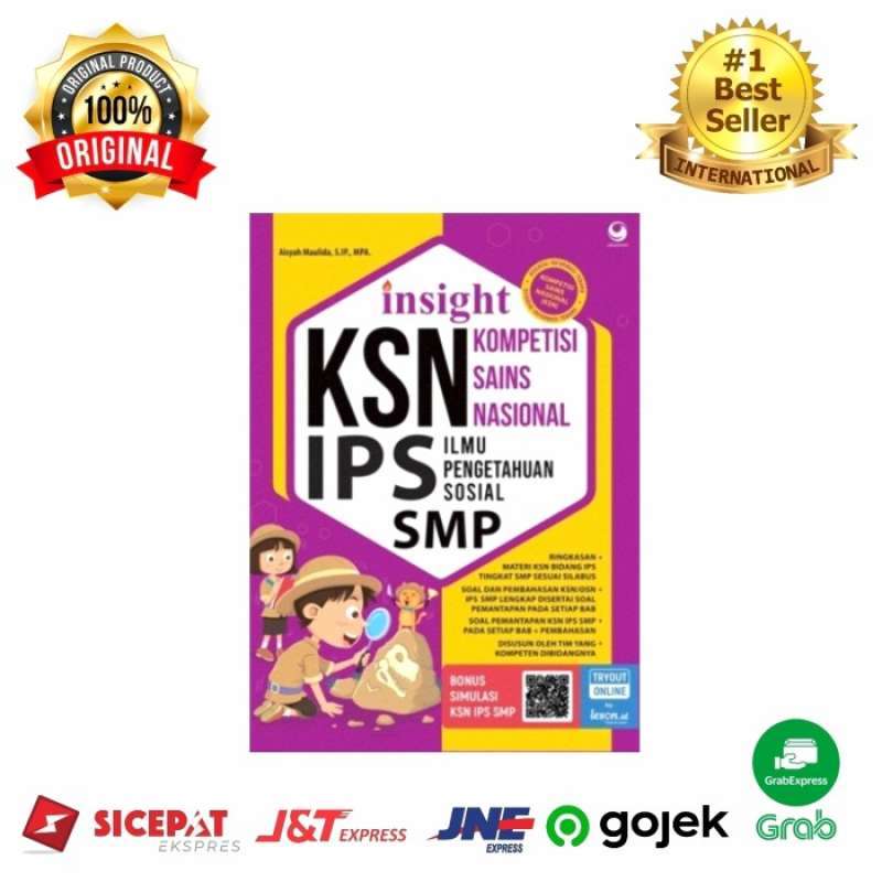 Promo Buku Insight Ksn Kompetisi Sains Nasional Ips Smp Diskon 23% Di Seller Malini Store ...