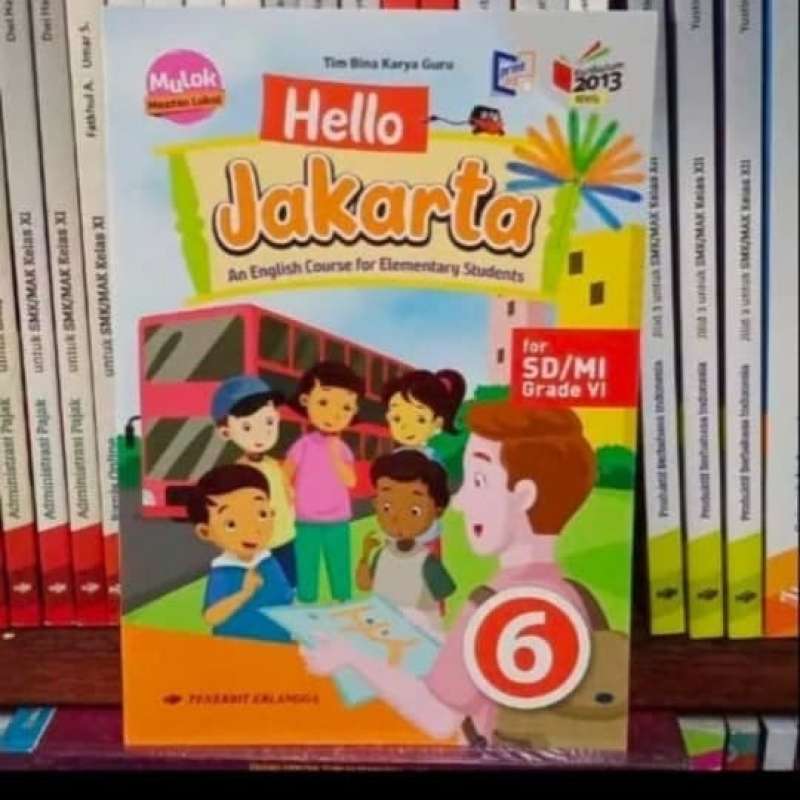Promo Bahasa Inggris Hello Jakarta Untuk Sd Kelas 6 Diskon 23% Di Seller Malini Store ...