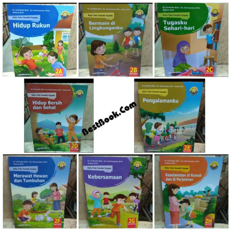 Promo Buku Teks Tematik Terpadu Untuk Sd Kls 2 Tema 2a 2b 2c 2d 2e 2f ...
