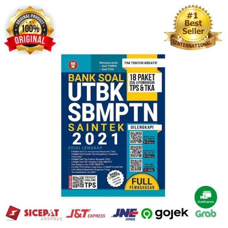 Promo Buku Bank Soal Utbk Sbmptn Saintek 2021 Diskon 23% Di Seller ... Promo Buku Bank Soal Utbk Sbmptn Saintek 2021 Diskon 23% Di Seller ...